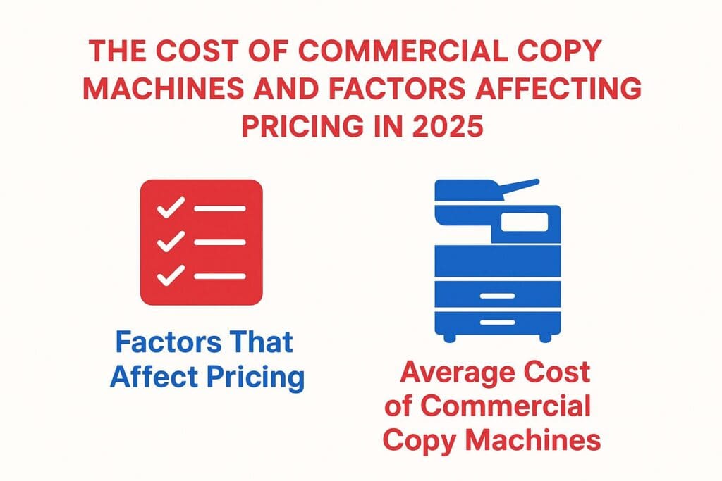 How Much Do Commercial Copiers Cost? Updated June 17, 2025
