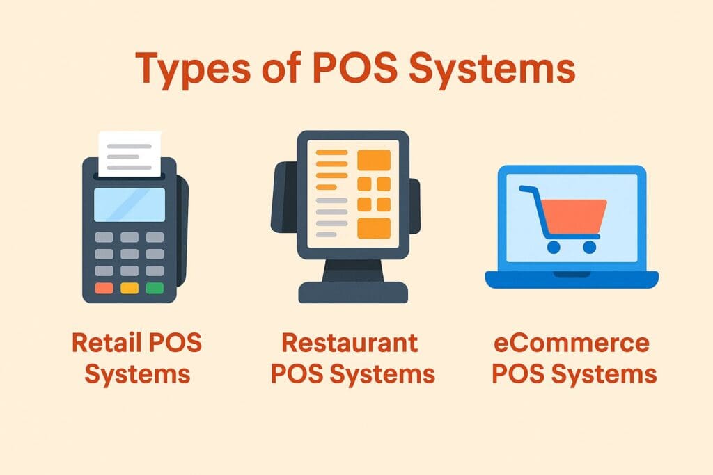 POS System Types by Industry: Retail, Restaurant, eCommerce & More