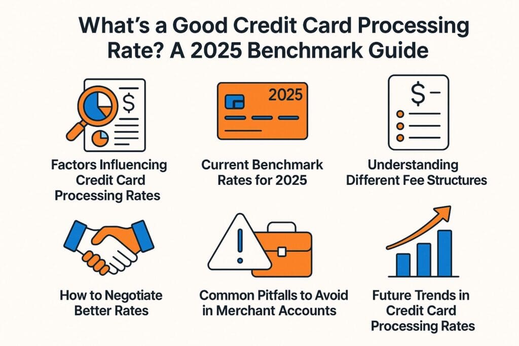 What’s a Good Credit Card Processing Rate? A 2025 Benchmark Guide